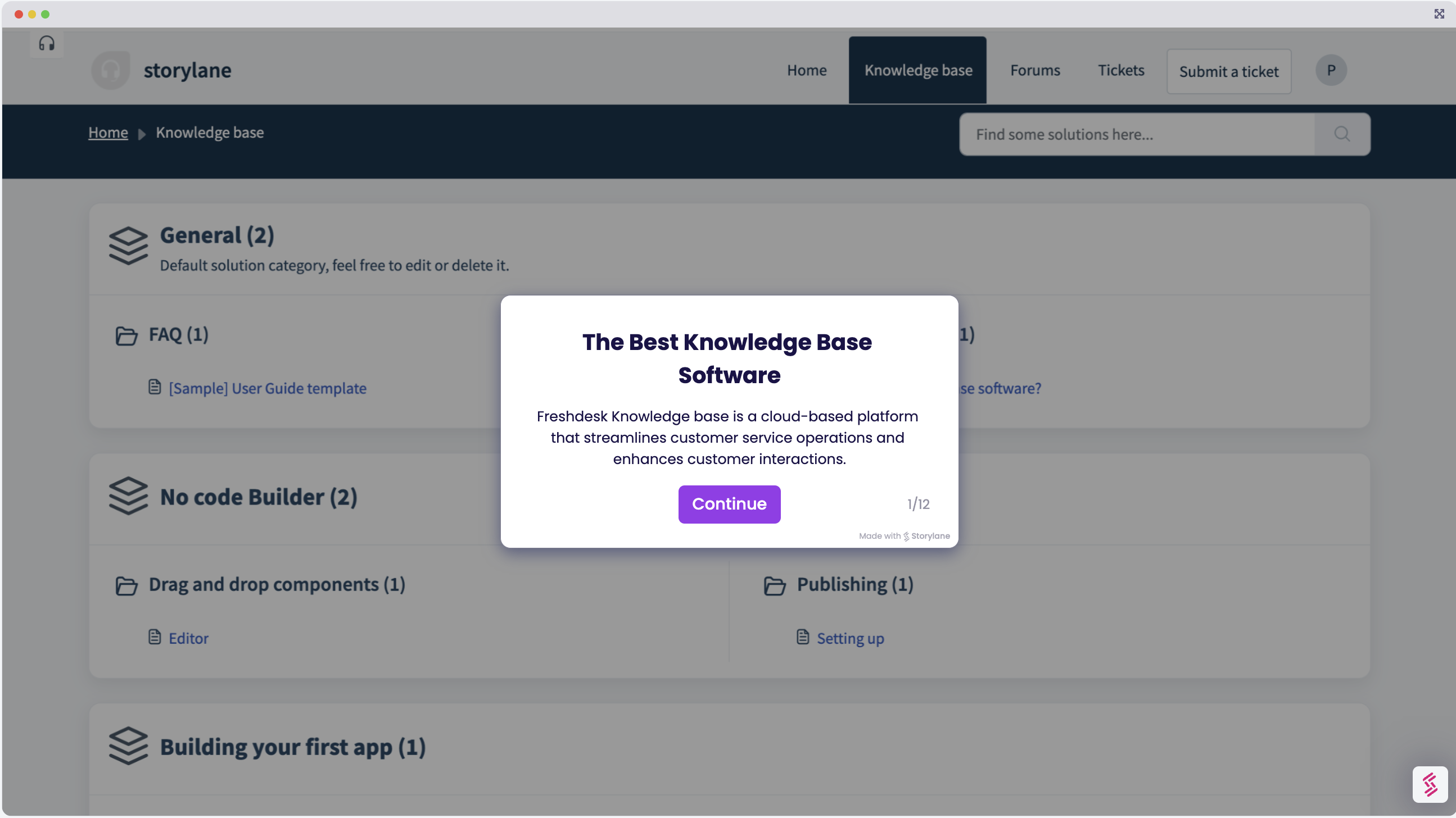 How to Use Freshdesk to Build a Knowledge Base - 1 min guide